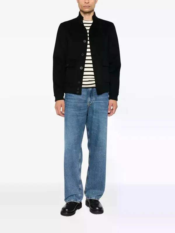 OMC Emilio Wool Coat - Black
