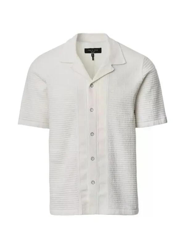 Rag & Bone Zuma Ottoman-texture Shirt