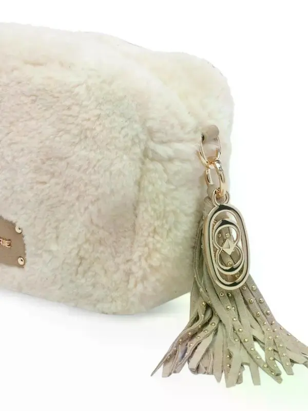 LA CARRIE Teddy Faux-fur Shoulder Bag