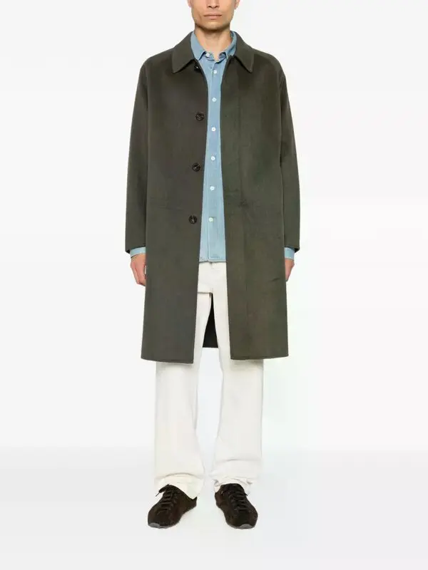 OMC Marlon Wool Coat - Green