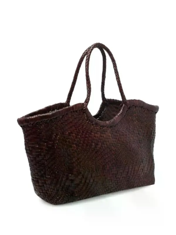 Dragon Diffusion Nantucket Woven-leather Tote Bag