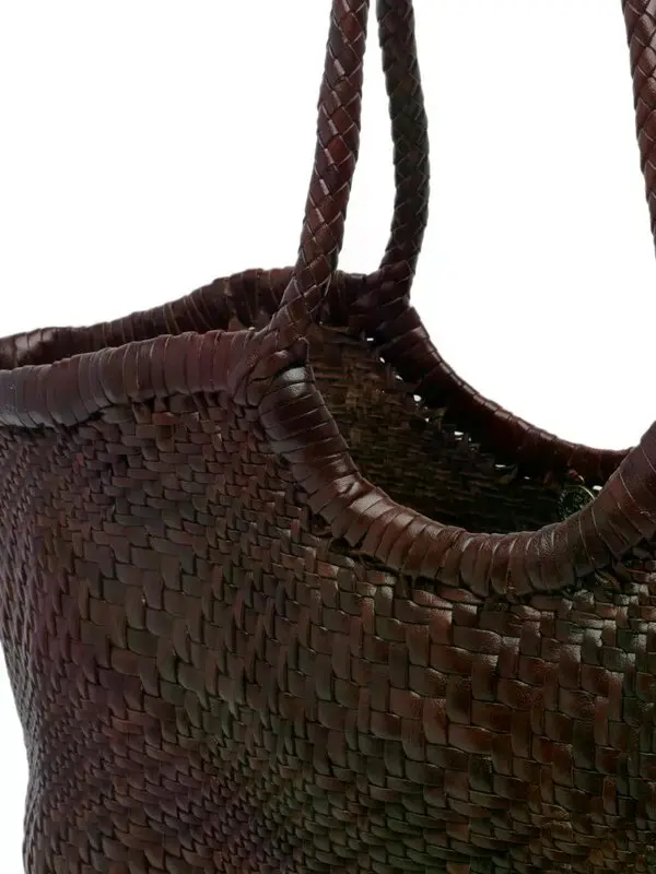 Dragon Diffusion Nantucket Woven-leather Tote Bag