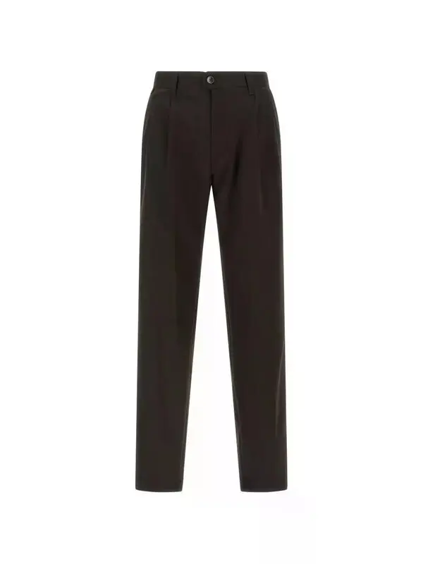 Incotex Pleated Tailored Trousers - Brown