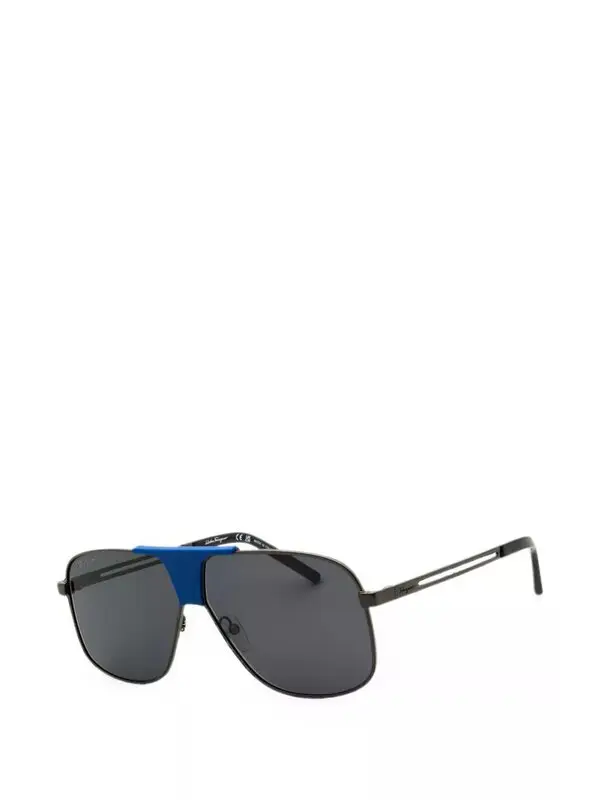FERRAGAMO Geometric-frame Sunglasses