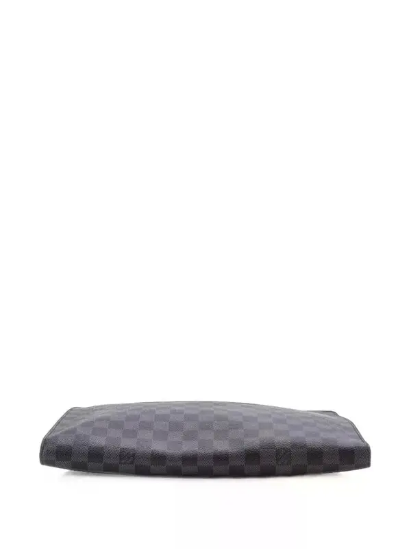 LOUIS VUITTON Pochette Jour Clutch Bag - Black