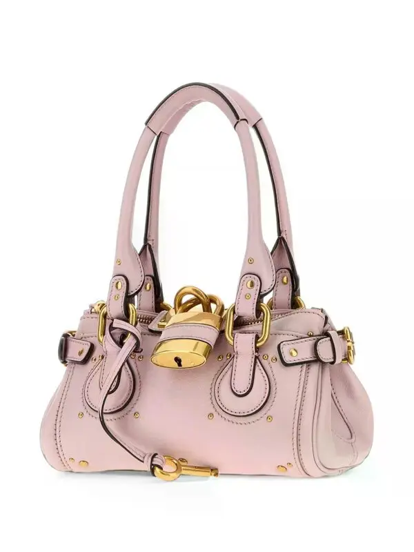 Chloé Small Paddington Padlock Tote Bag