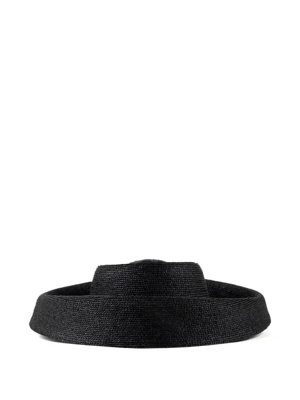 Janessa Leoné Suni Woven Straw Hat - Black