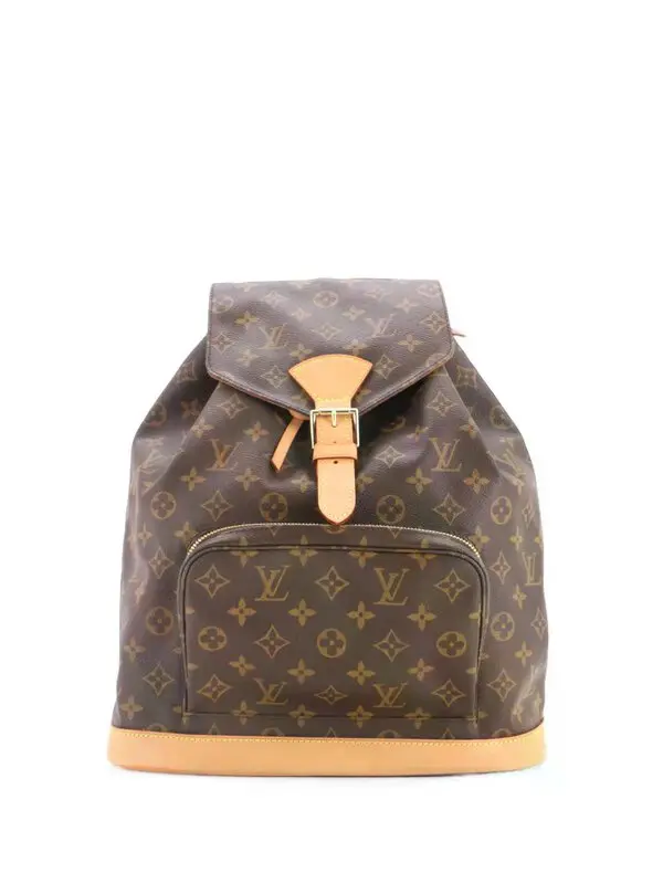 LOUIS VUITTON Vintage Monogram Canvas Montsouris Gm Backpack