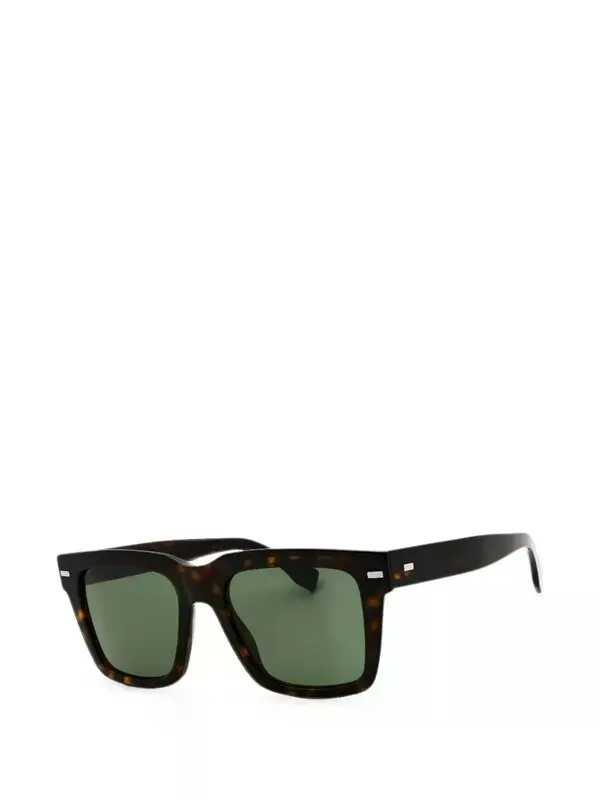 BOSS Tortoiseshell Square-frame Sunglasses