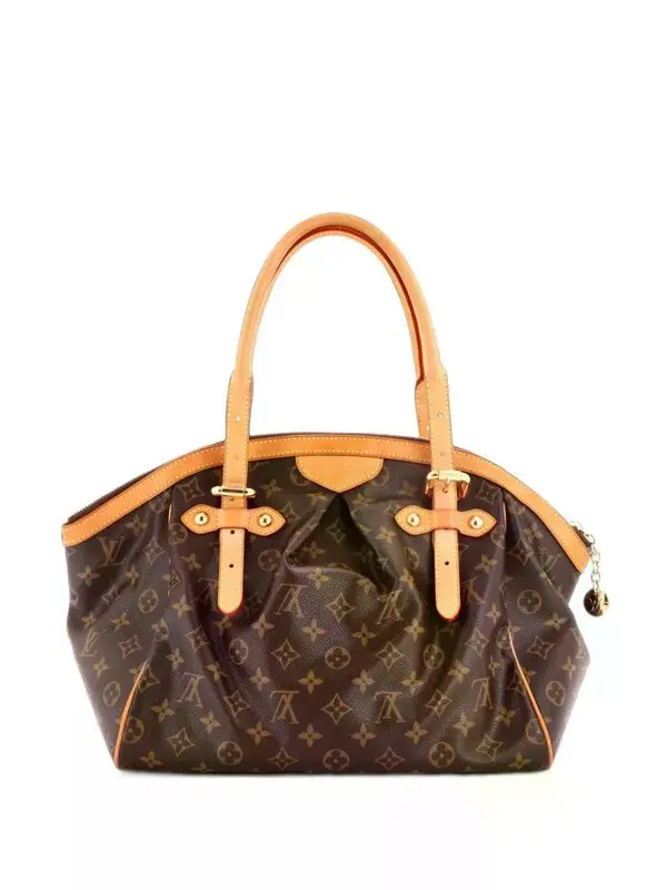 LOUIS VUITTON Tivoli Handbag Monogram Canvas Gm Satchel - Brown