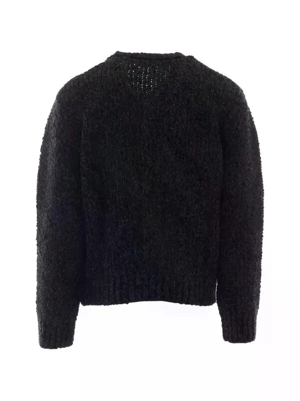 SUNFLOWER Bouclé-knit V-neck Cardigan