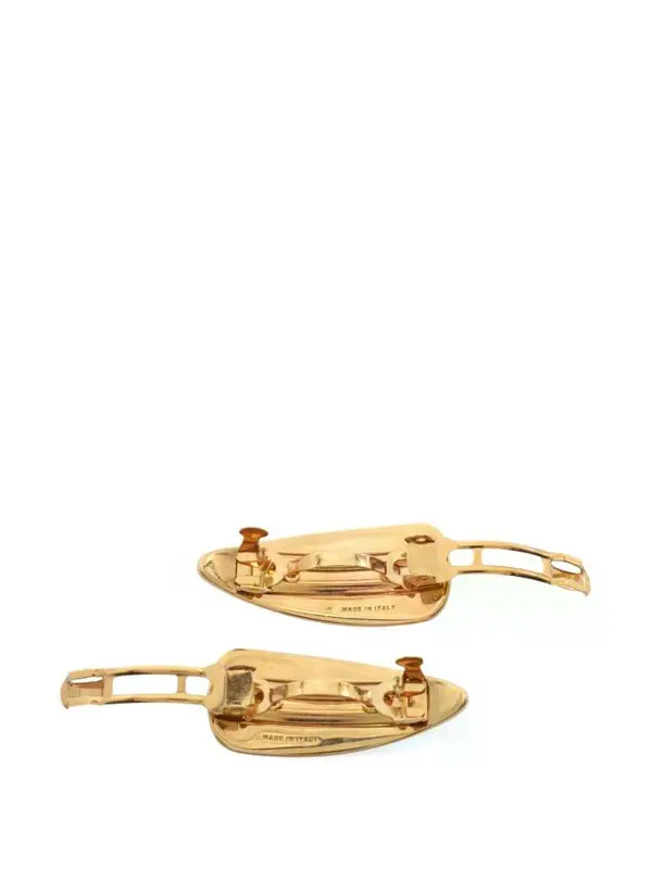 Miu Miu Logo Plate Hair Clips