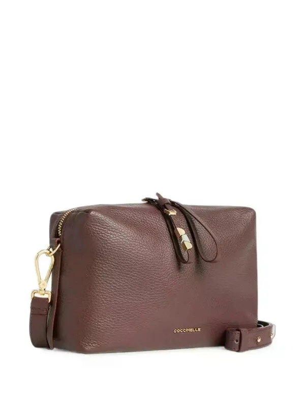 COCCINELLE Small Nory Leather Cross Body Bag - Red