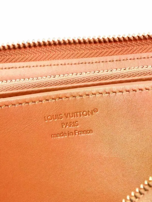 LOUIS VUITTON Zippy Wallet Monogram Mirror Coated Canvas Small Wallets