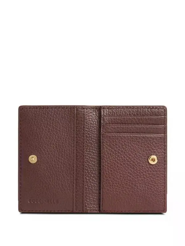 COCCINELLE Metallic Leather Wallet