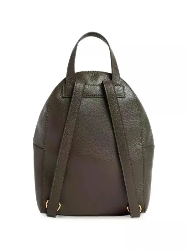 COCCINELLE Small Beat Grained-leather Backpack