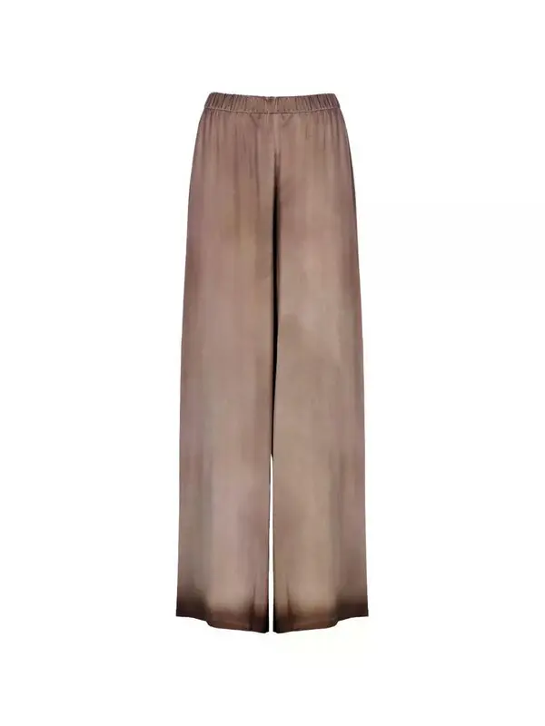 Avant Toi Silk Trousers - Brown