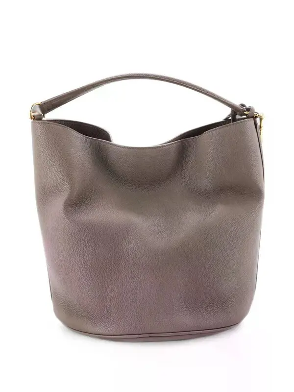 Celine 16 Bag Leather Bucket Bag