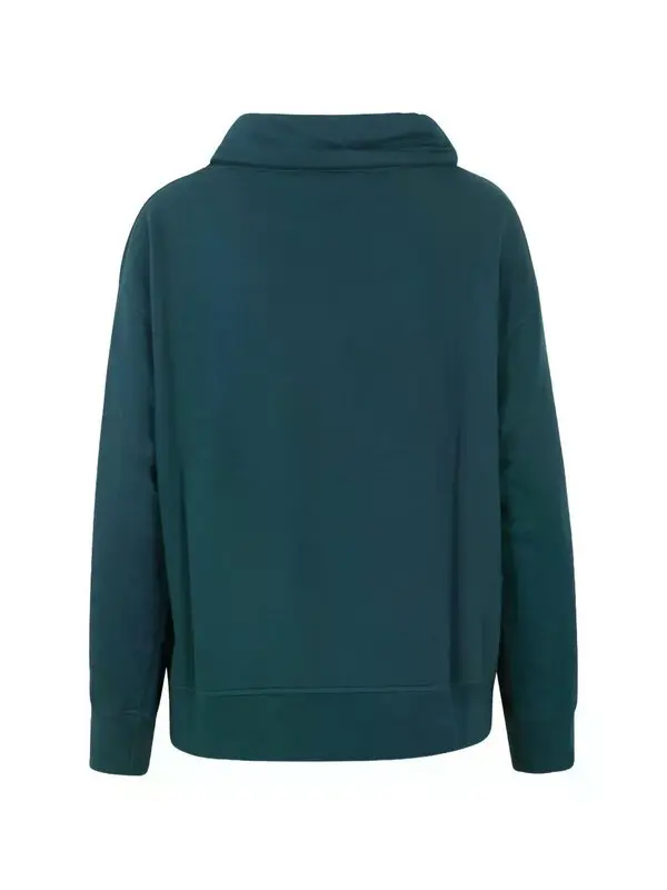 NOUMENO CONCEPT Tassel Drawstring Hoodie With Funnel Neck