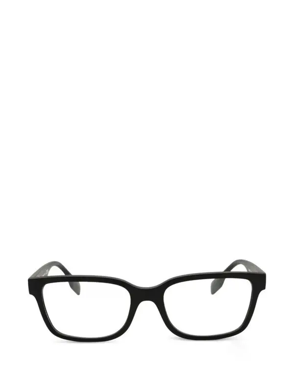 Burberry Rectangle Frame Glasses - Black