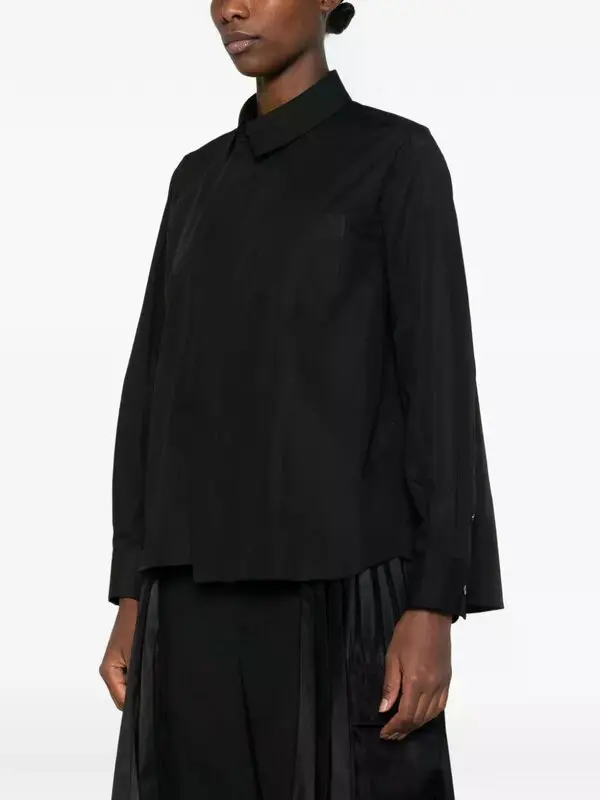 Sacai Pleated Panel Shirt