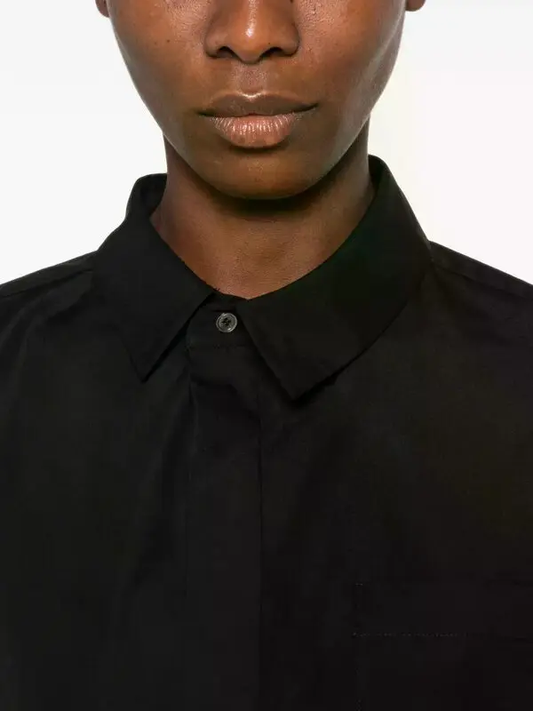 Sacai Pleated Panel Shirt