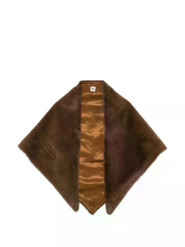 THE GARMENT Bianchi Faux-fur Stole Scarf - Brown