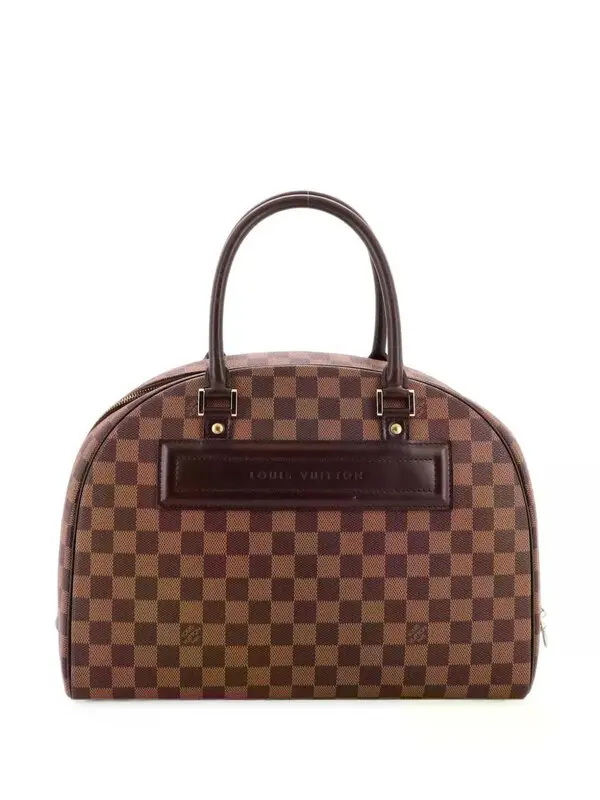 LOUIS VUITTON Nolita Damier Satchel - Brown