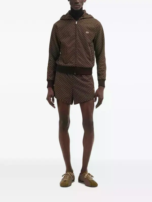 WALES BONNER Jacquard Hoodie