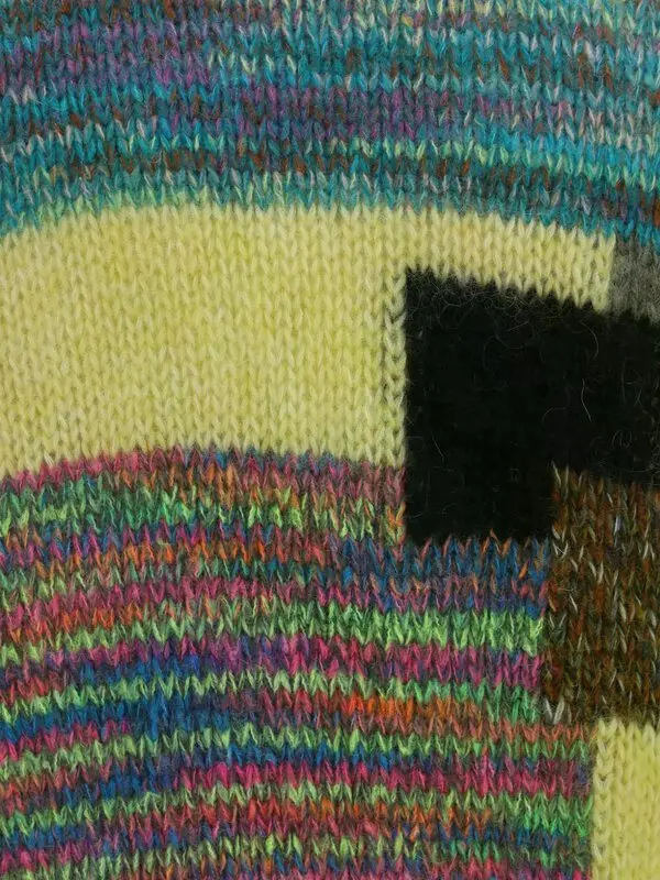 MAGLIANO Pasta Intarsia-knit Sweater