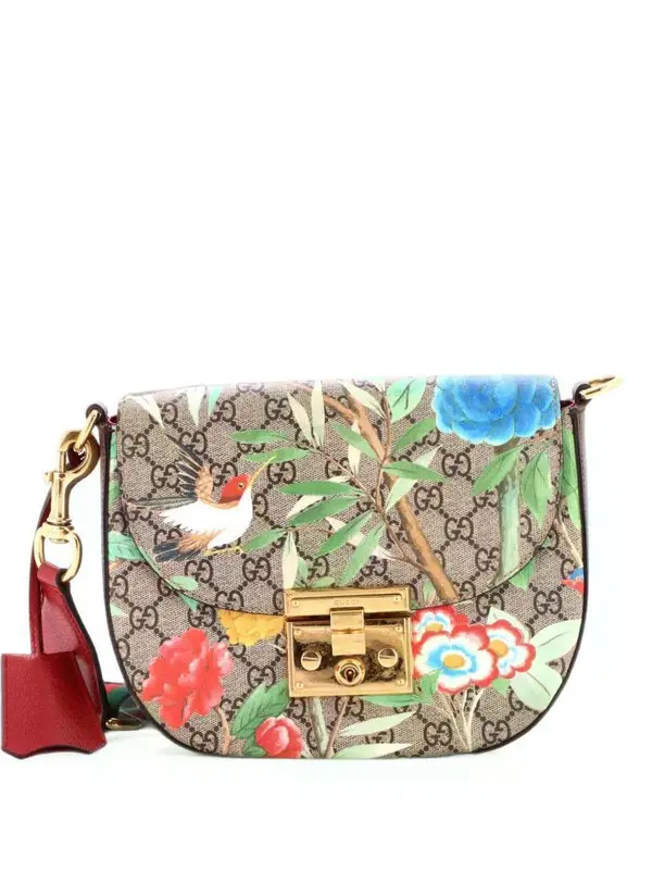 Gucci Padlock Saddle Shoulder Bag