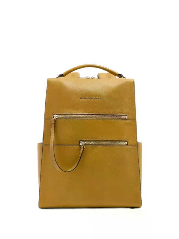 PIQUADRO 14 Patricia Leather Backpack