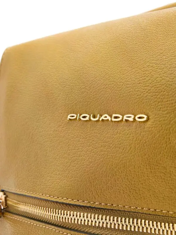 PIQUADRO 14 Patricia Leather Backpack