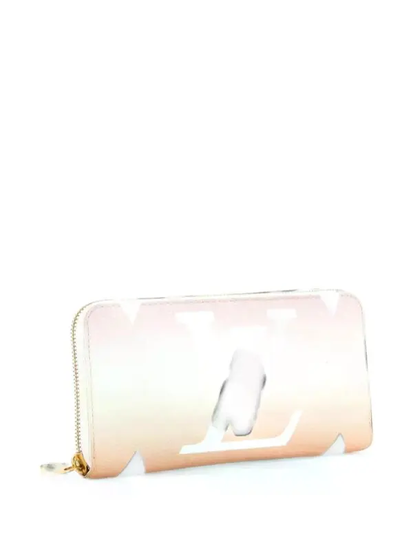 LOUIS VUITTON Zippy Wallet The Pool Monogram Giant Small Wallets - Pink