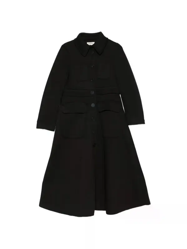 PSOPHIA Button-up Patch-pocket Coat