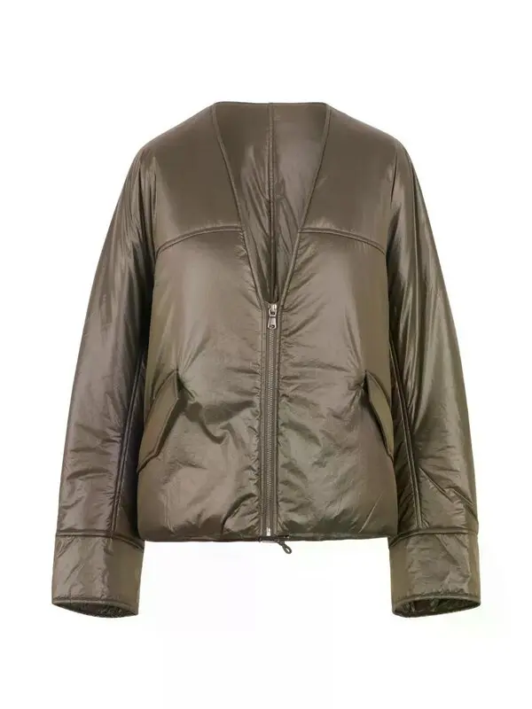 Christian Wijnants Jelana Zip-up Puffer Jacket - Green