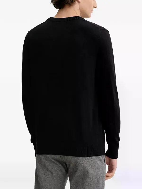 Marc O'polo Logo-embroidered Crew-neck Sweater