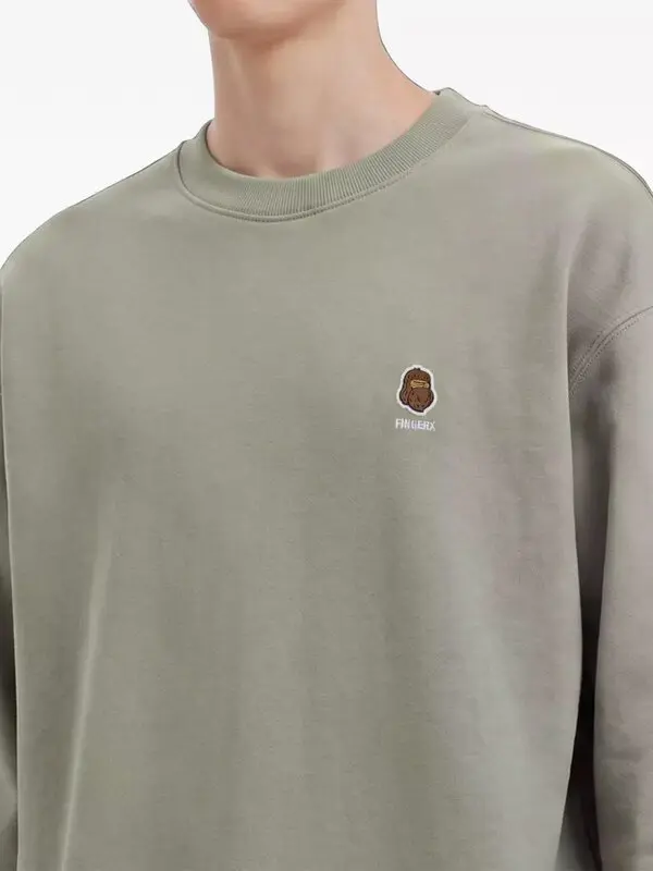 FINGERCROXX Bigfoot Logo-patch Sweatshirt