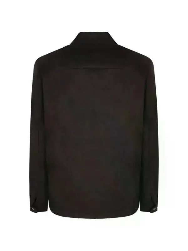 Herno Zip-up Chest-pocket Overshirt