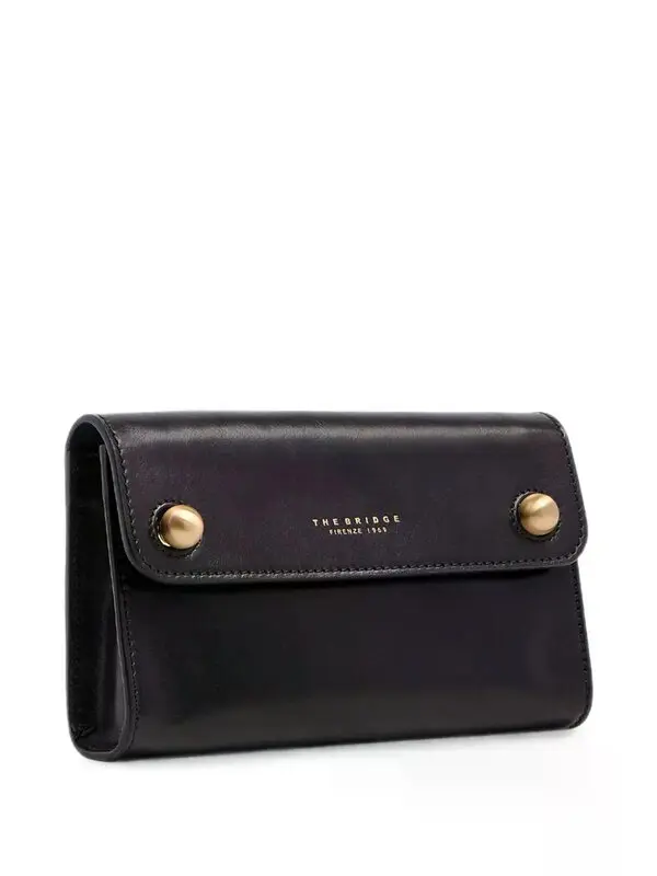THE BRIDGE Flap-closure Clutch Bag
