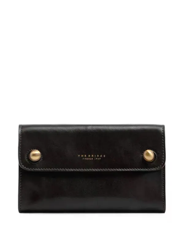 THE BRIDGE Flap-closure Clutch Bag