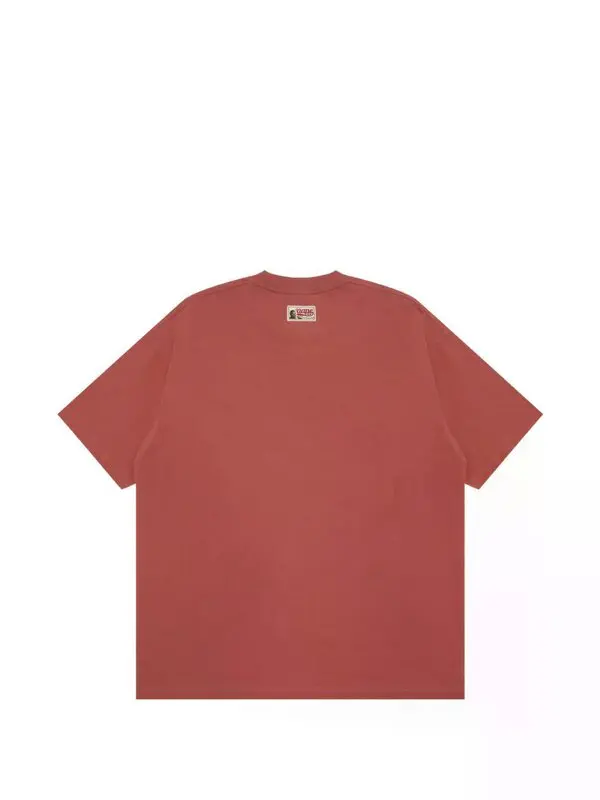 AAPE BY *A BATHING APE Logo-patch Graphic-print T-shirt