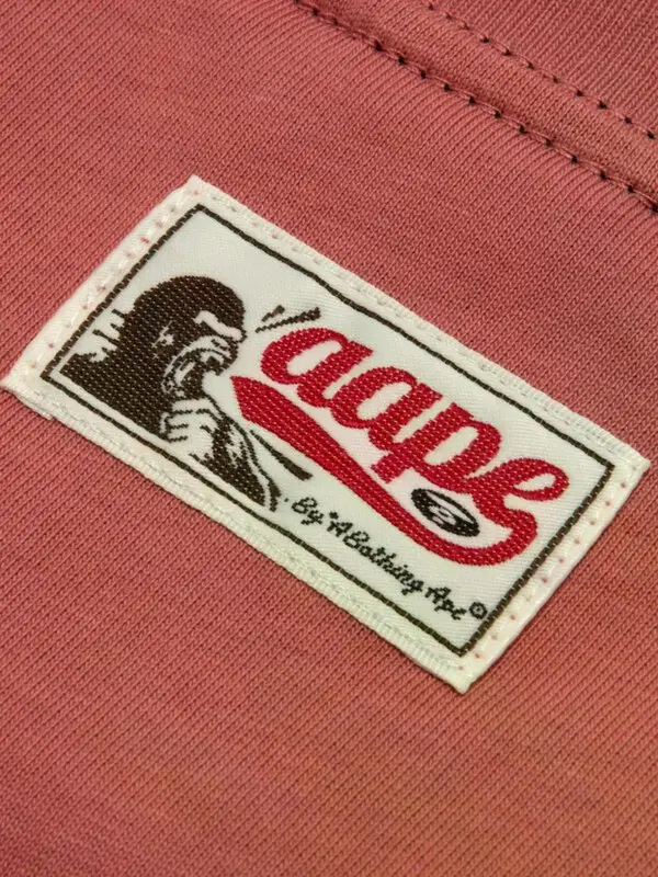 AAPE BY *A BATHING APE Logo-patch Graphic-print T-shirt
