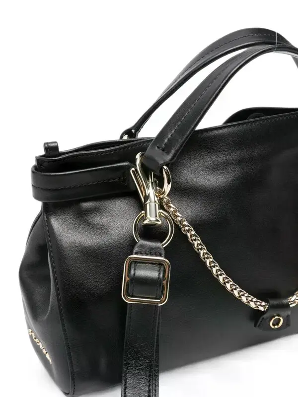 Orciani Chain-link Leather Shoulder Bag