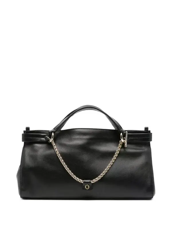 Orciani Chain-link Leather Shoulder Bag