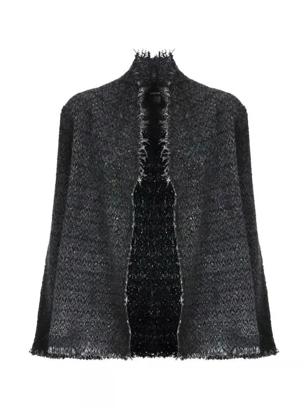 Avant Toi Raw-edge Cardigan