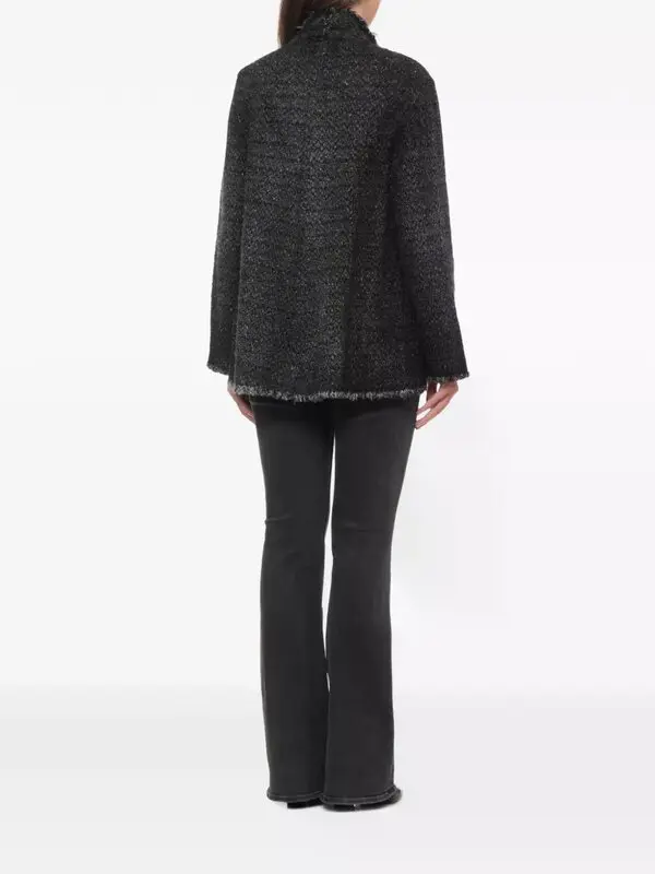 Avant Toi Raw-edge Cardigan