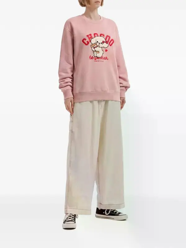 CHOCOOLATE Graphic-print Sweatshirt