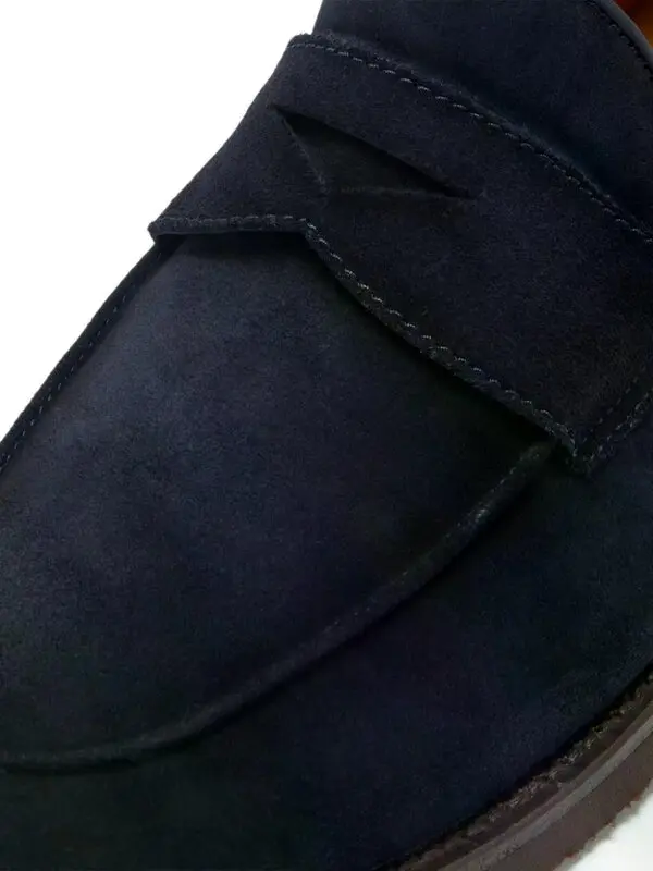 Magnanni Cervan Suede Penny Loafers