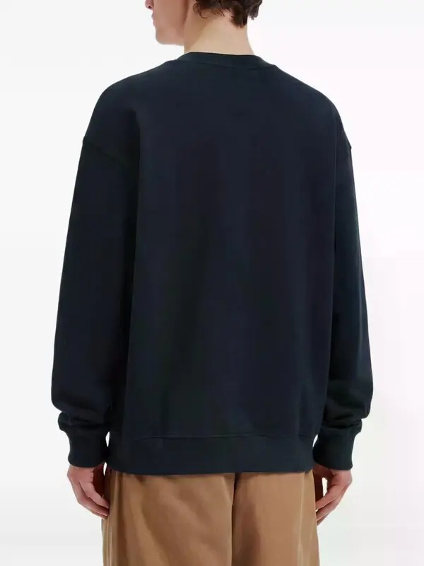 FINGERCROXX Logo-patch Cotton Sweatshirt